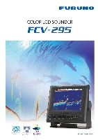 10.4" COLOR LCD SOUNDER FCV-295 | Fish Finder | Products | FURUNO